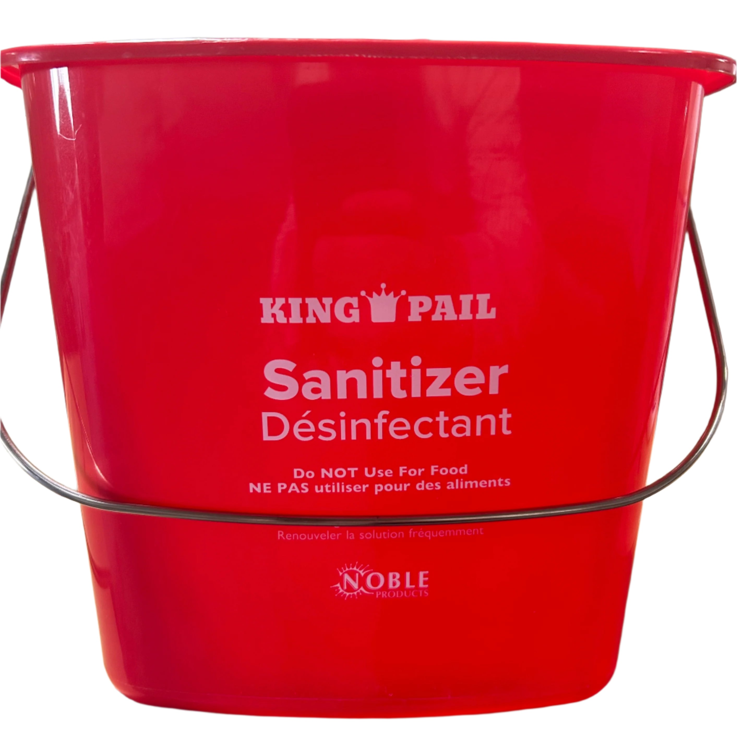 Red Sani Bucket 6 qt – AlphaChem Solutions